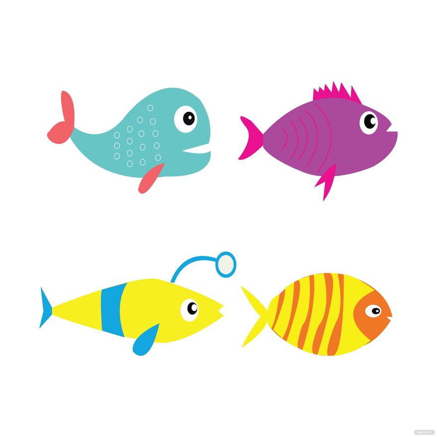 Cute Fish Vector