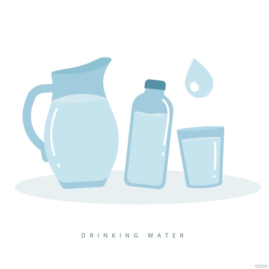 Free Drinking Water Vector - EPS, Illustrator, JPG, PNG, SVG | Template.net