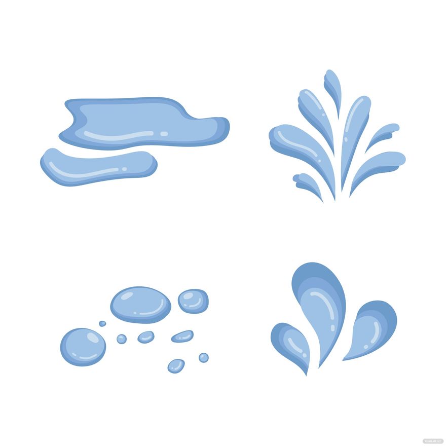 Free Simple Water Vector - EPS, Illustrator, JPG, PNG, SVG | Template.net