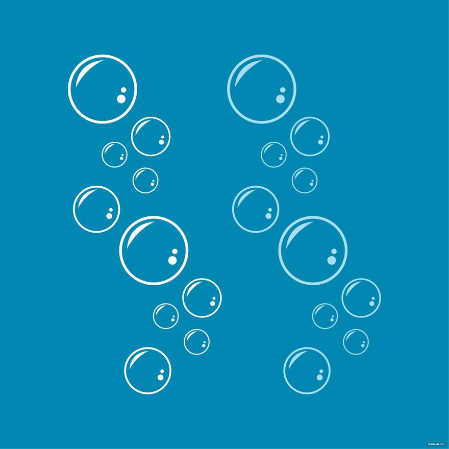 Free Water Bubbles Vector - EPS, Illustrator, JPG, PNG, SVG | Template.net