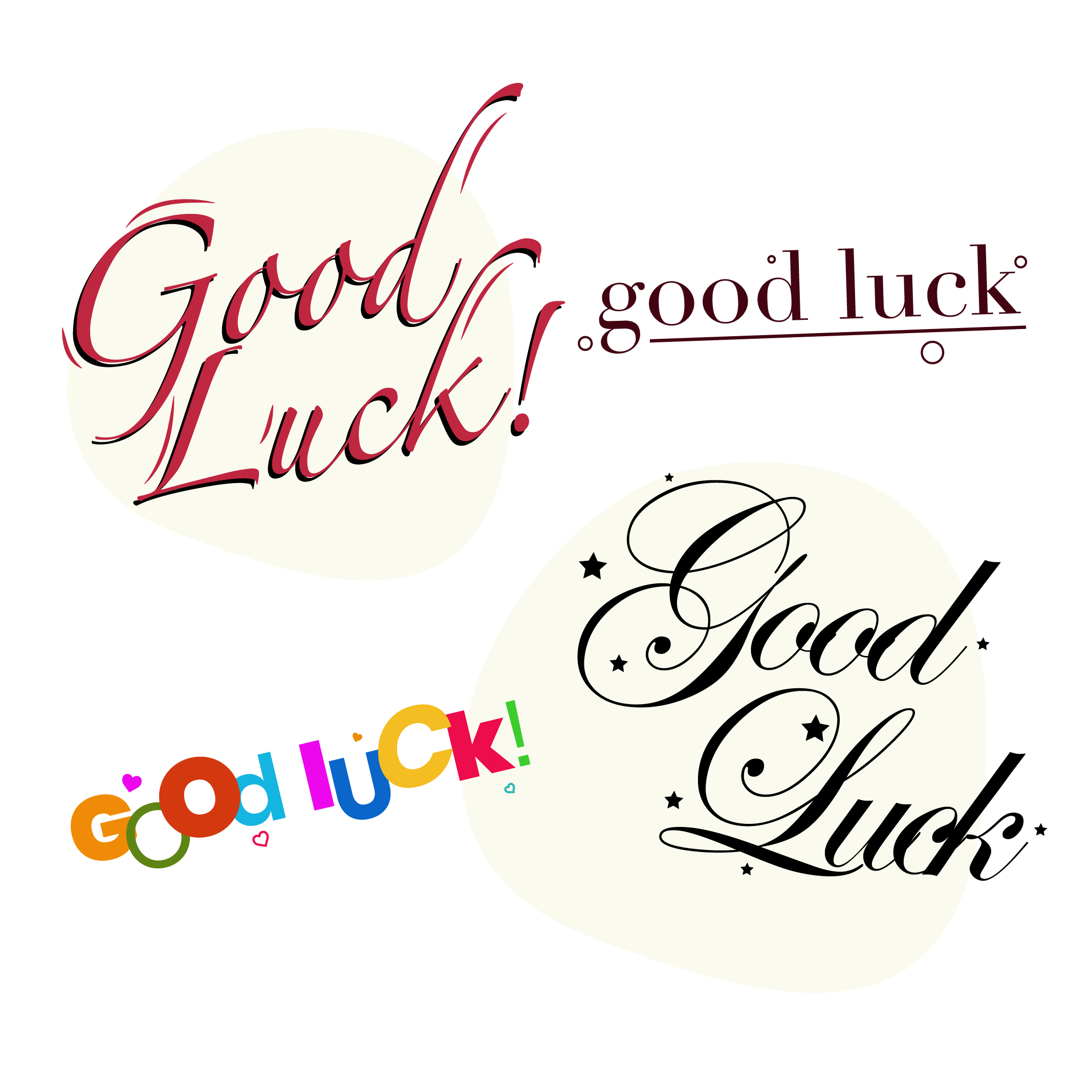 Free Good Luck Banner Vector - EPS, Illustrator, JPG, PNG, SVG ...