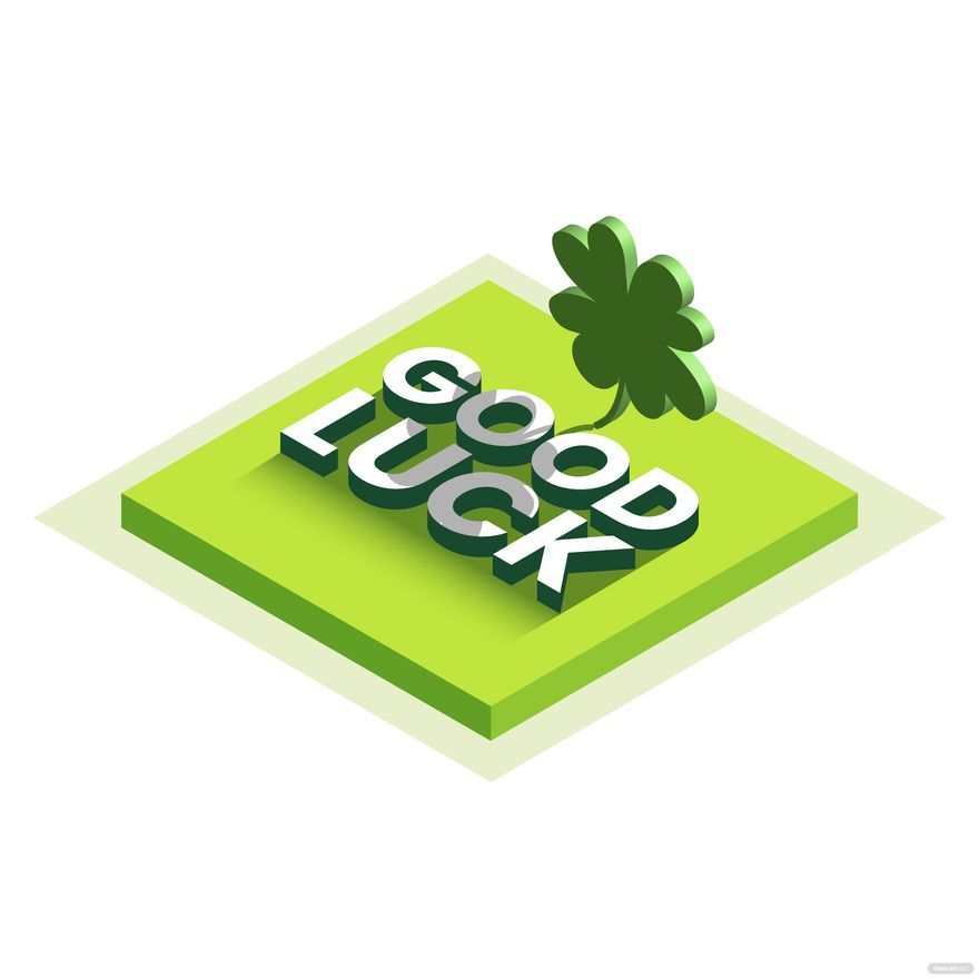 Free Isometric Good Luck Vector - EPS, Illustrator, JPG, PNG, SVG ...