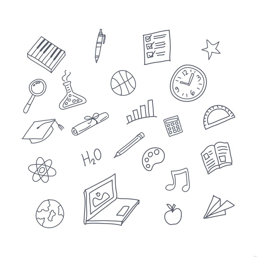 Free Cartoon Education Illustration - EPS, Illustrator, JPG, PNG, SVG ...