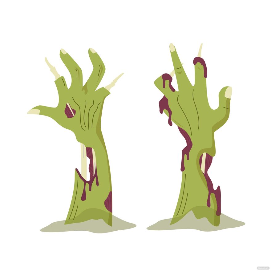 Free Zombie Hand Vector - EPS, Illustrator, JPG, PNG, SVG | Template.net