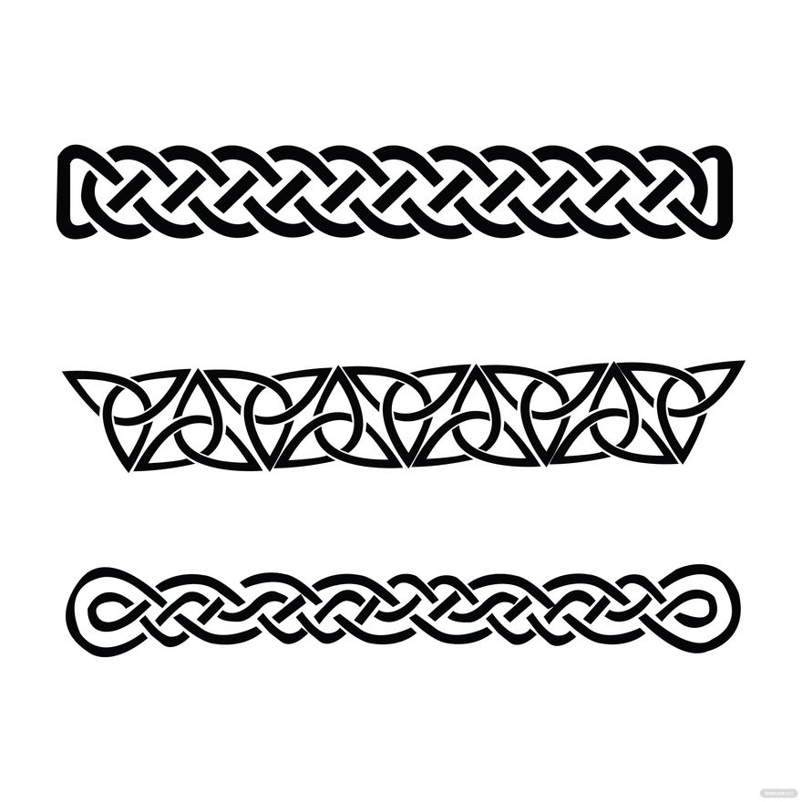 Free Celtic Line Vector - EPS, Illustrator, JPG, PNG, SVG | Template.net