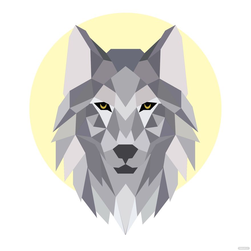 Free Wolf Geometric Vector - Download in Illustrator, EPS, SVG, JPG ...