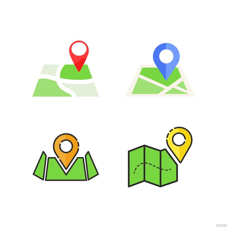 Free Map Icon Vector - EPS, Illustrator, JPG, PNG, SVG | Template.net