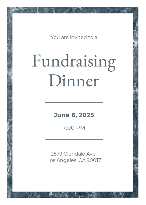 Formal Dinner Invitation Template In Illustrator Word Outlook Apple 