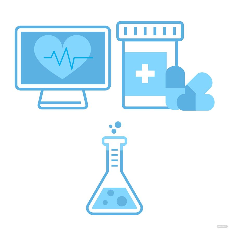 Free Blue Medical Vector - EPS, Illustrator, JPG, PNG, SVG | Template.net