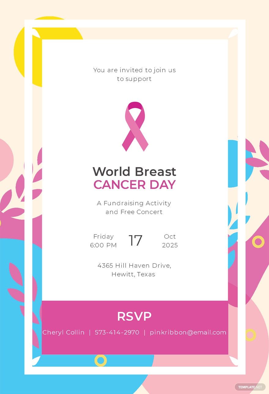Fundraising Templates Design Free Download Template