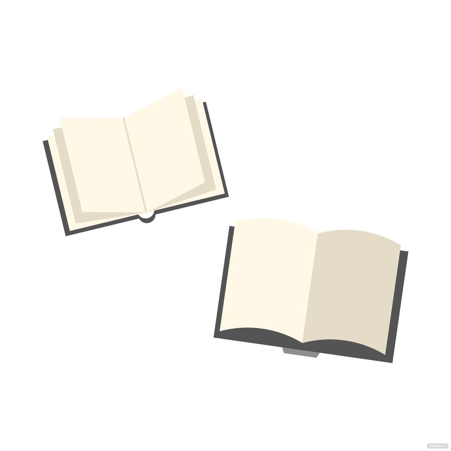 Free Blank Book Vector - EPS, Illustrator, JPG, PNG, SVG | Template.net