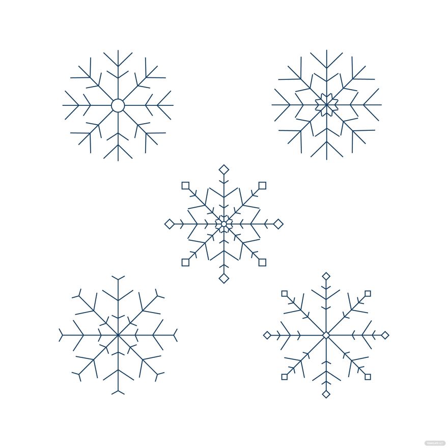 Free Fancy Snowflakes Vector - EPS, Illustrator, JPG, PNG, SVG ...