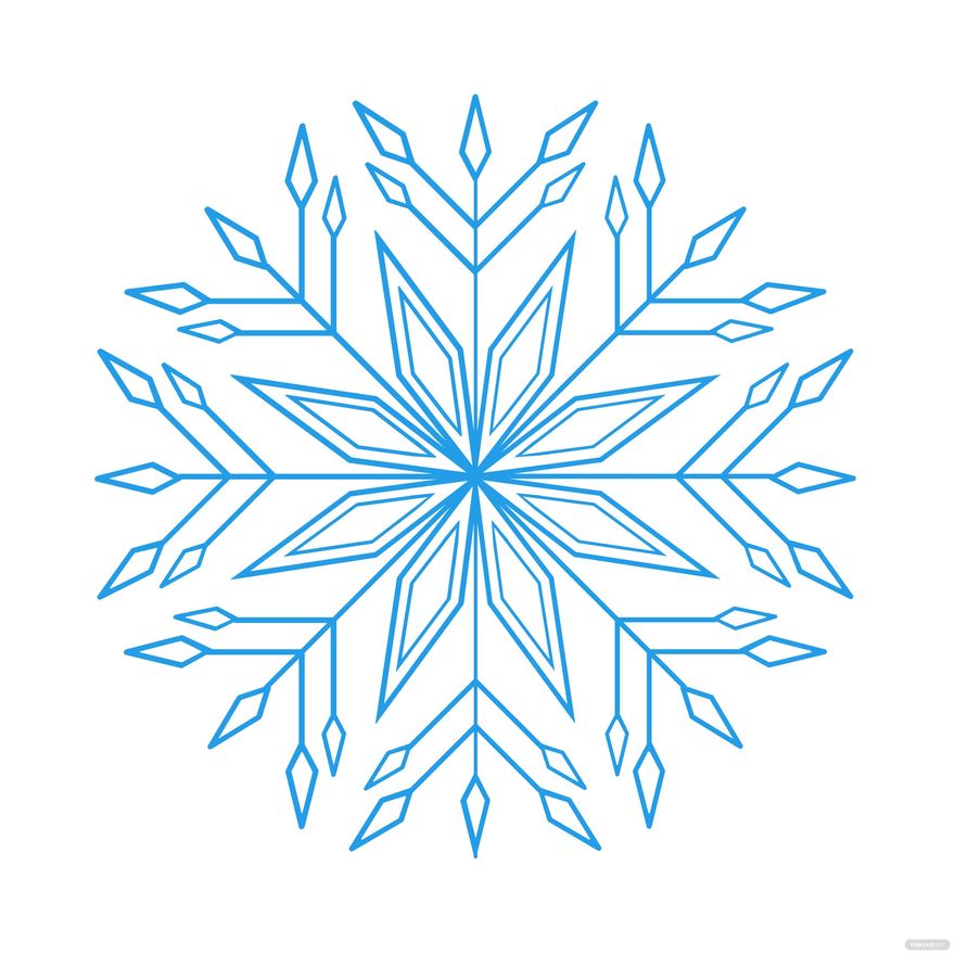 Free Simple Snowflake Vector - EPS, Illustrator, JPG, PNG, SVG ...