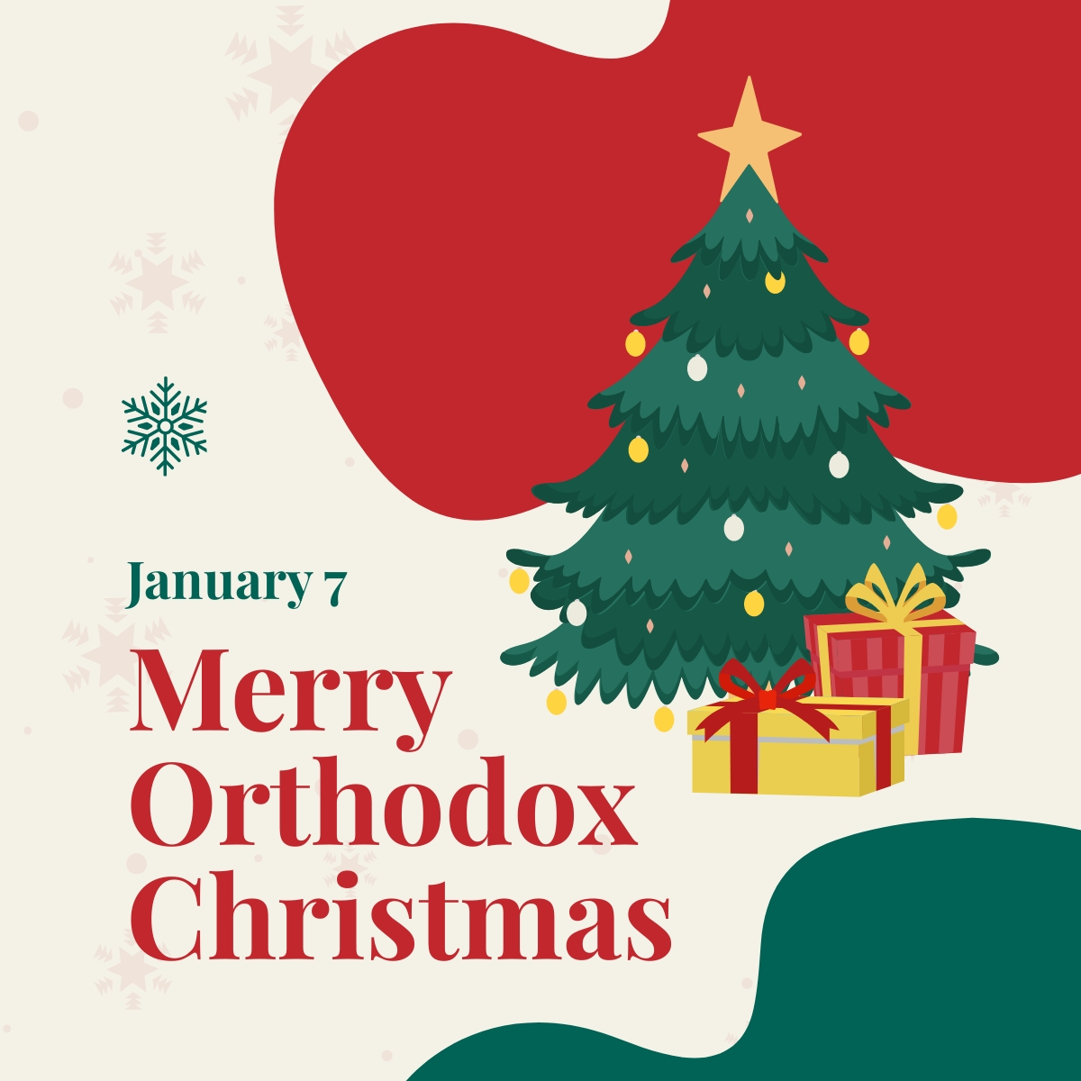 Merry christmas facebook post Template - PSD | Template.net