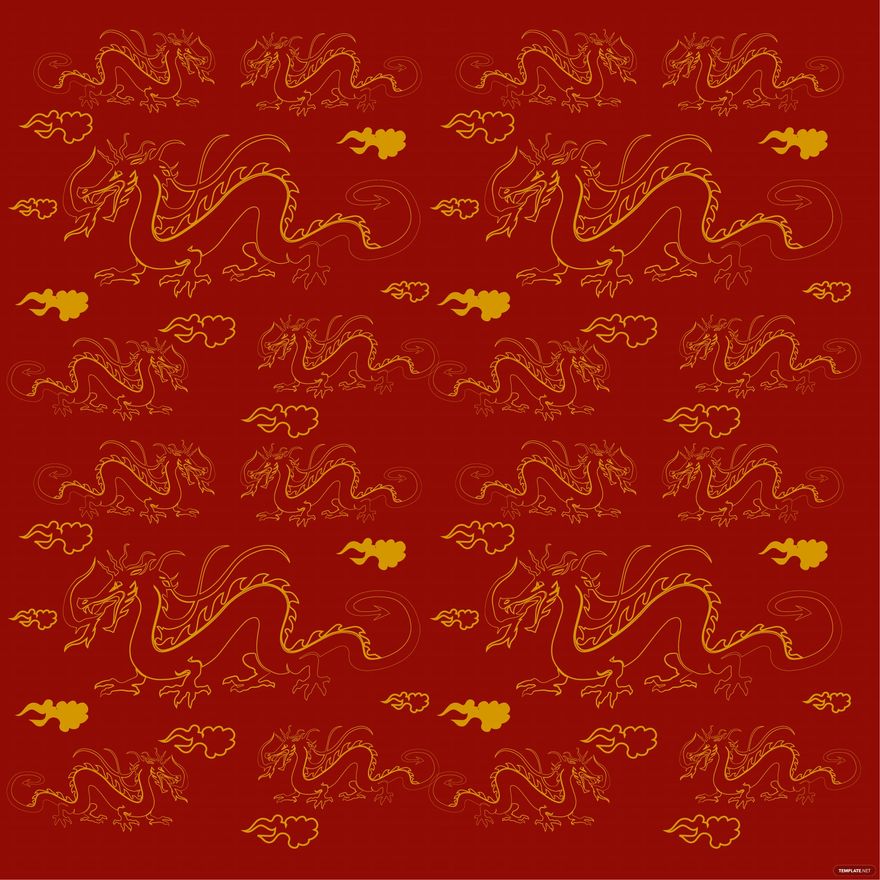 Free Dragon Pattern Vector - EPS, Illustrator, JPG, PNG, SVG | Template.net