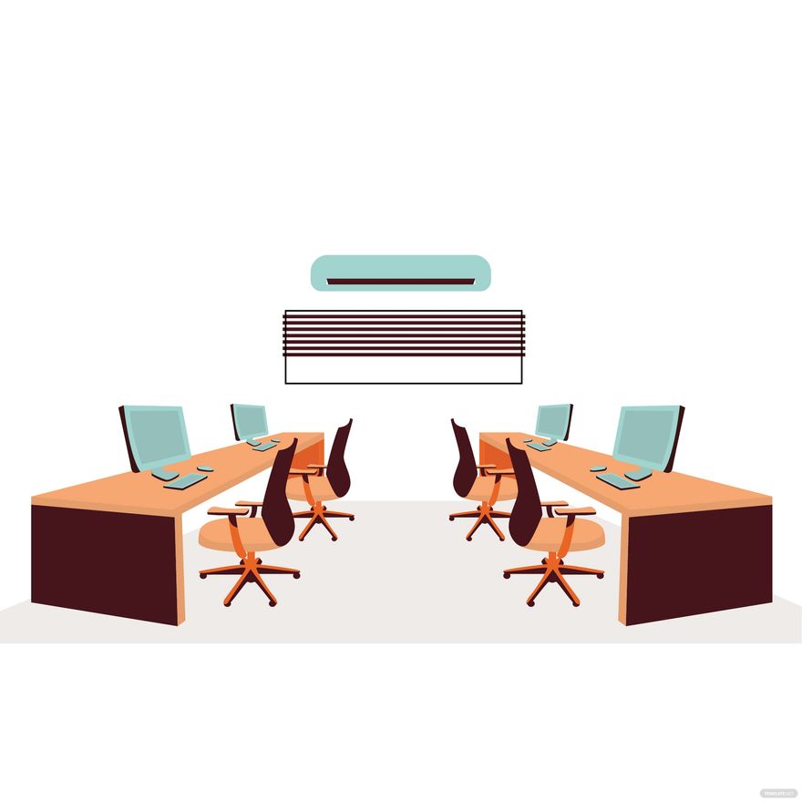 Free Office Environment Vector - EPS, Illustrator, JPG, PNG, SVG ...