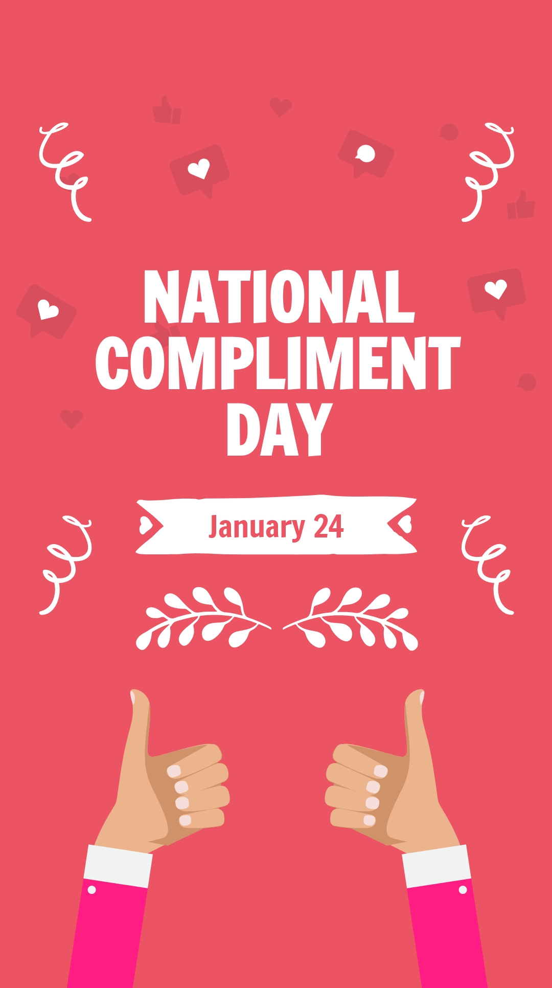 Free National Compliment Day Ad Instagram Story Template Template Free National Compliment Day Ad Instagram Story Template Template
