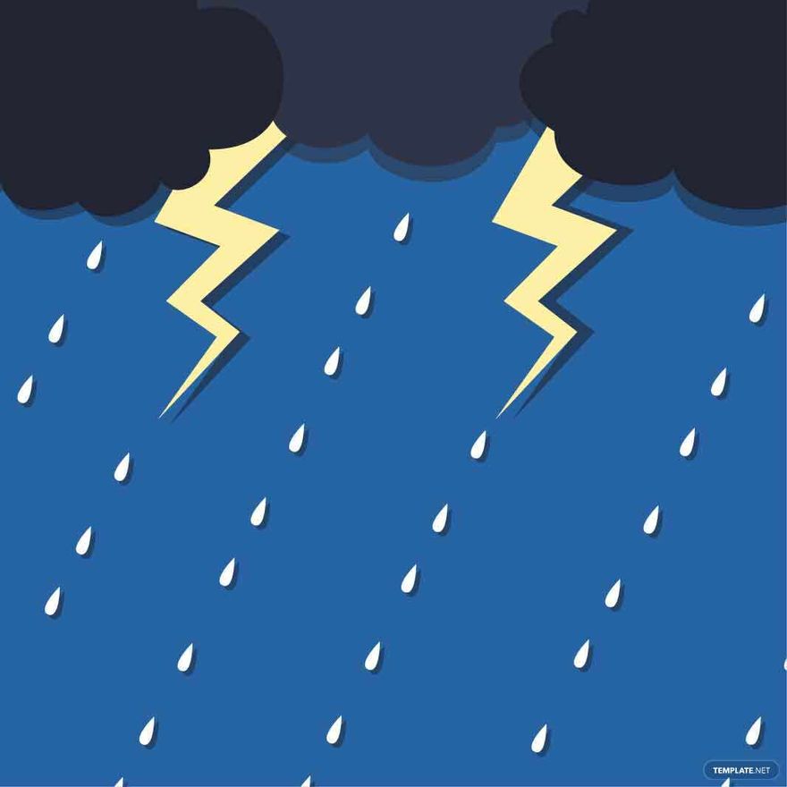 Free Cloud Lightning Vector - Download in Illustrator, EPS, SVG, JPG ...