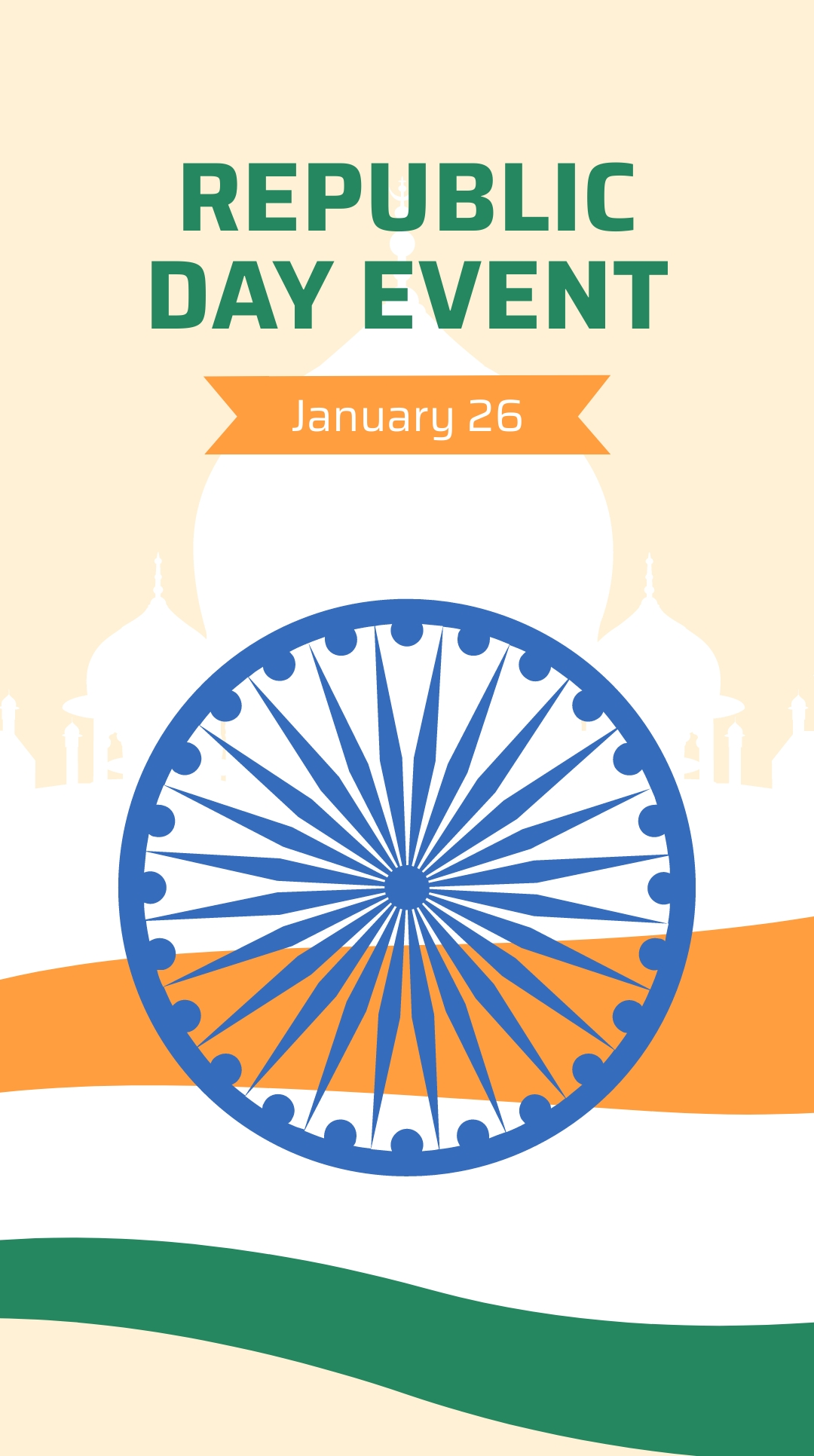 FREE Republic Day Story Template Download In JPG PNG Template