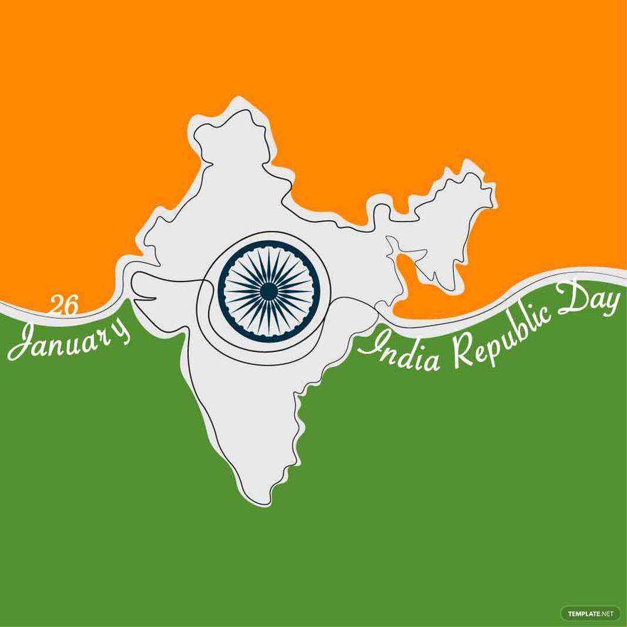 Free Republic Day Card Vector - EPS, Illustrator, JPG, PNG, SVG ...