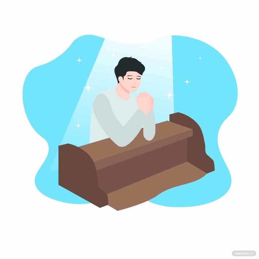 Free Human Praying Vector - EPS, Illustrator, JPG, PNG, SVG | Template.net
