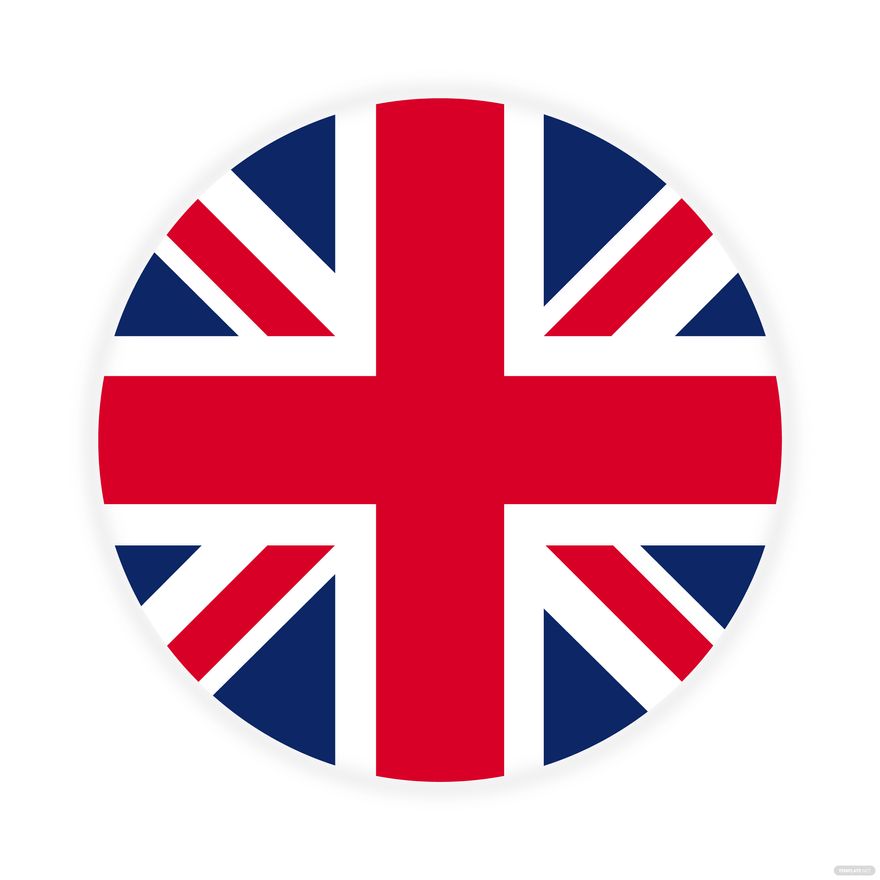 Free Circle UK Flag Vector - EPS, Illustrator, JPG, PNG, SVG | Template.net