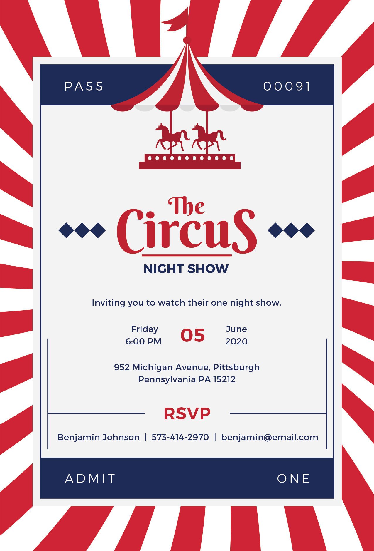 Circus Poster Template Free Download Printable Templates Vrogue