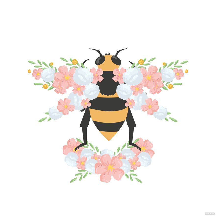 Free Happy Bee Vector - EPS, Illustrator, JPG, PNG, SVG | Template.net