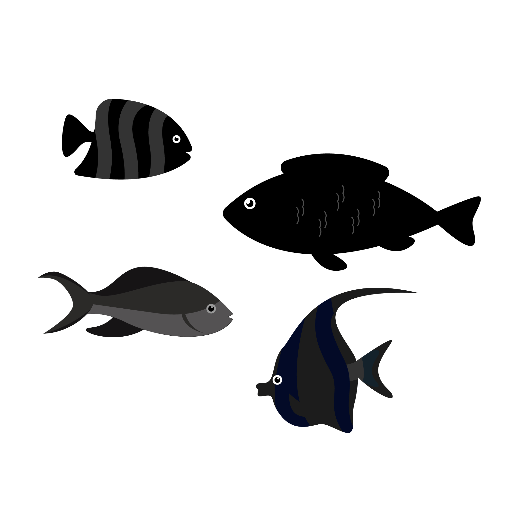 Free Fish Outline Vector - EPS, Illustrator, JPG, PNG, SVG | Template.net