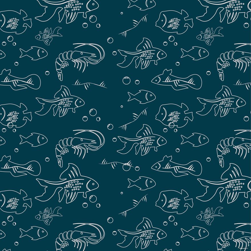 Free Fish Pattern Vector - EPS, Illustrator, JPG, PNG, SVG | Template.net