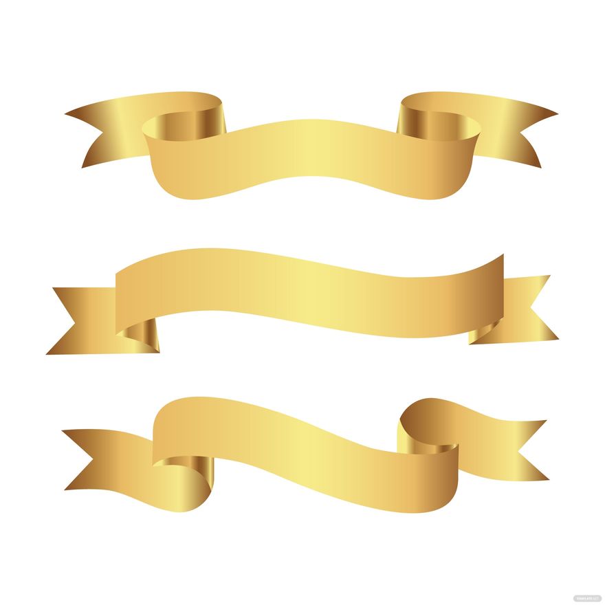 Free Gold Banner Vector - EPS, Illustrator, JPG, PNG, SVG | Template.net