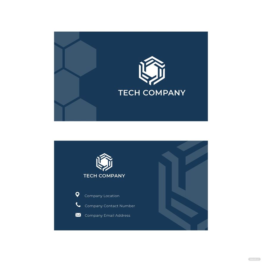 Free Technology Business Card Vector - EPS, Illustrator, JPG, PNG, SVG ...