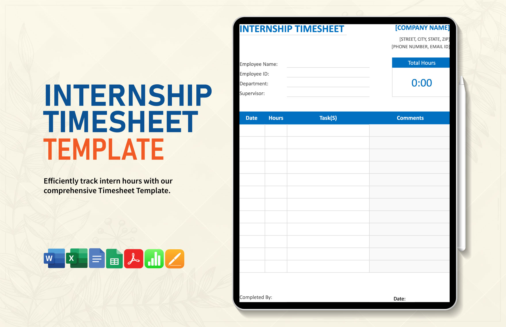Free Tracker Sheet Templates Editable And Printable