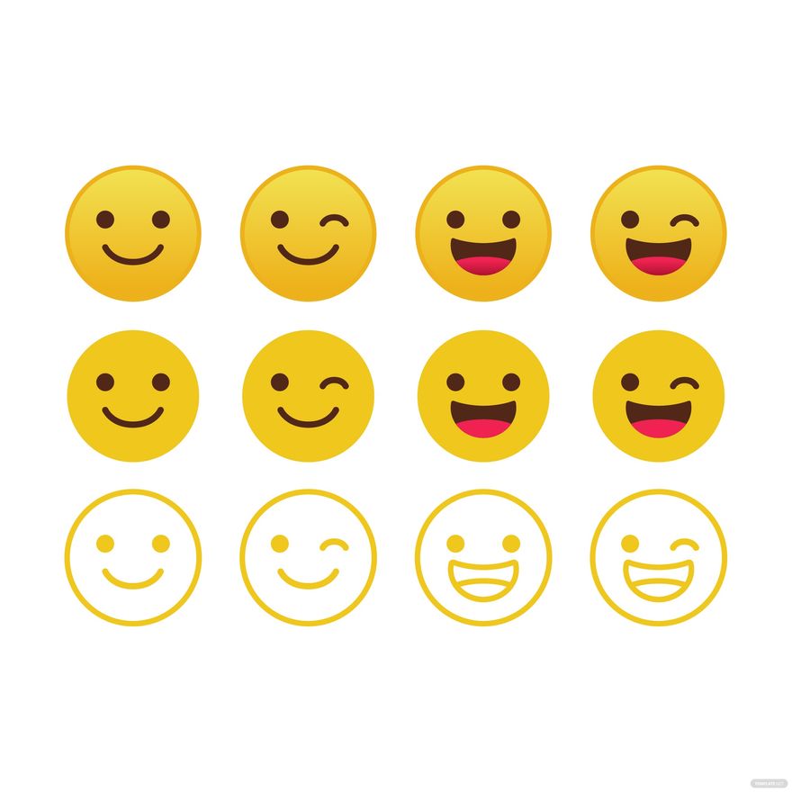 Free Cute Smiley Vector - EPS, Illustrator, JPG, PNG, SVG | Template.net