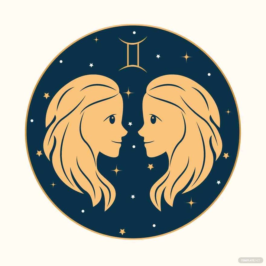 Free Black Gemini Vector - EPS, Illustrator, JPG, PNG, SVG | Template.net
