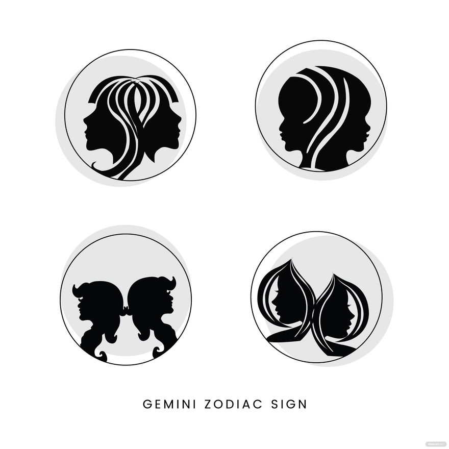 Free Abstract Gemini Sign Vector - EPS, Illustrator, JPG, PNG, SVG ...