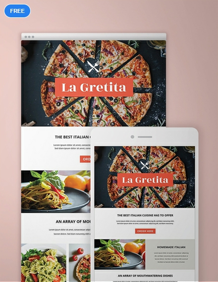 Food Menu Catalog Template - Edit Online & Download Example | Template.net