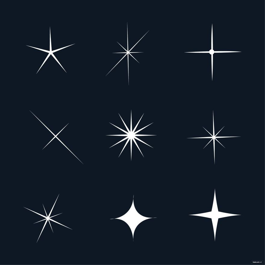 Free Diamond Sparkle Vector EPS Illustrator JPG PNG SVG Template