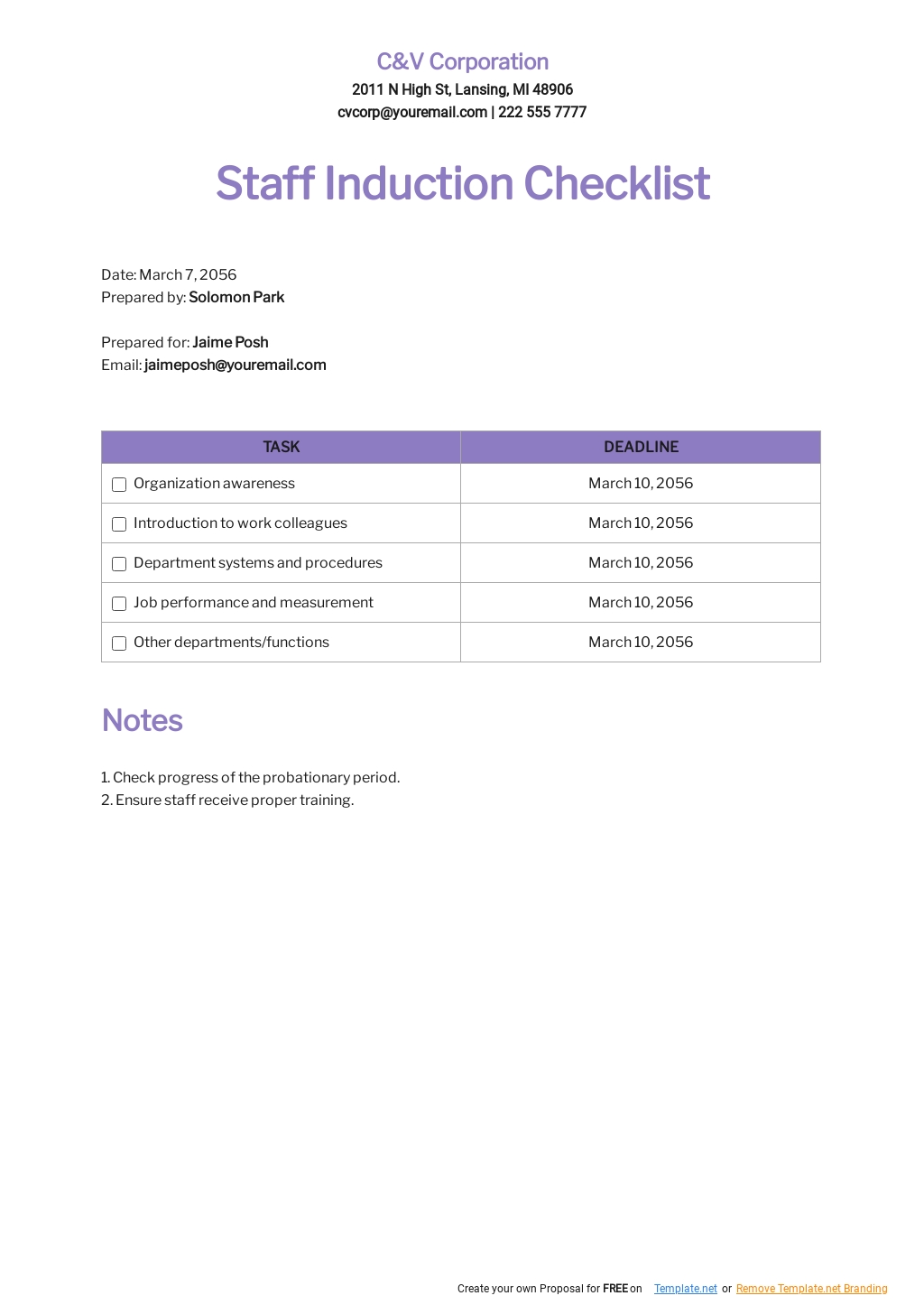 Employee Induction Template Free Printable Form Templates And Letter