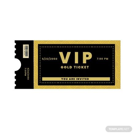 Vip Pass Template