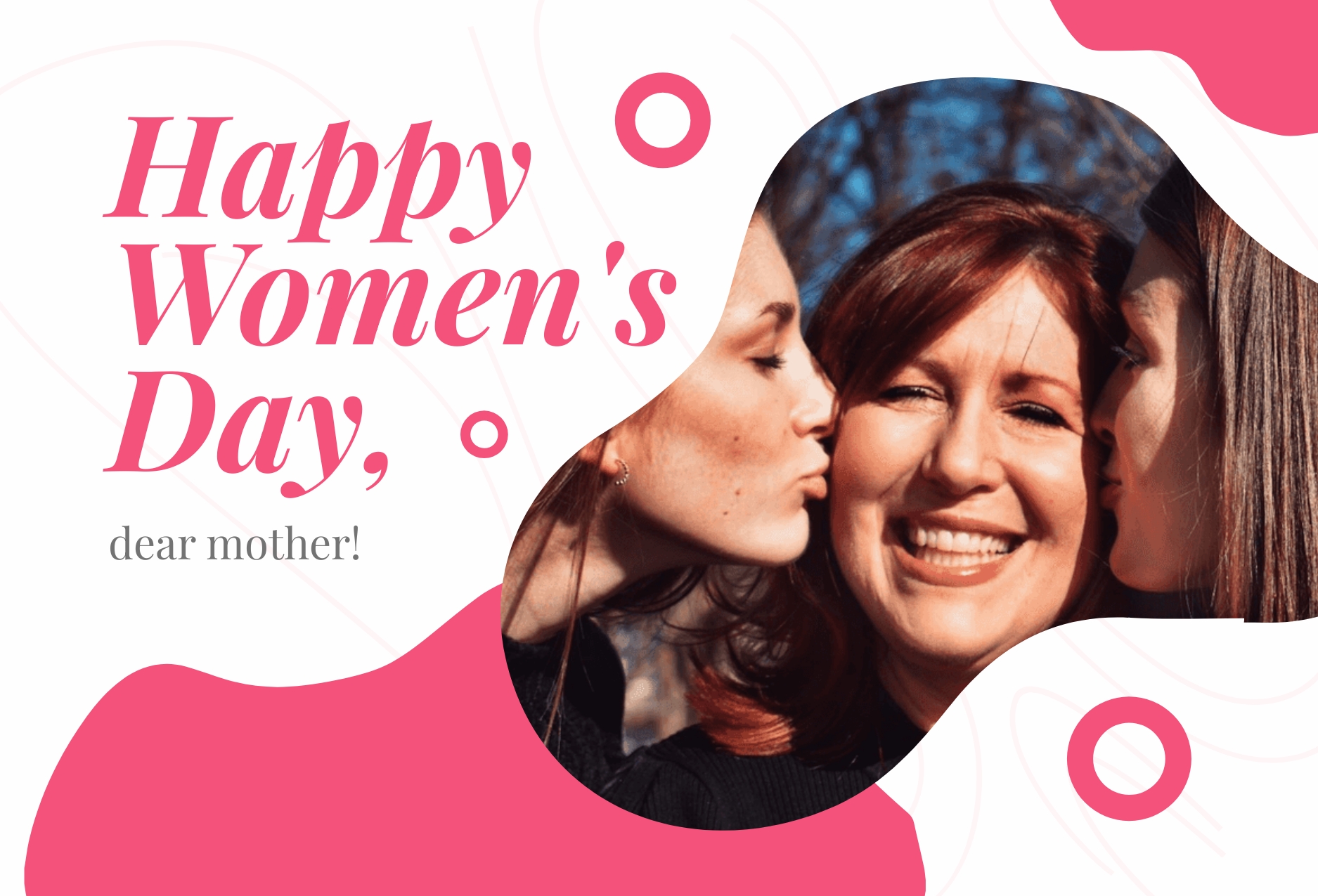 Women s Day Card Template For Mom Template