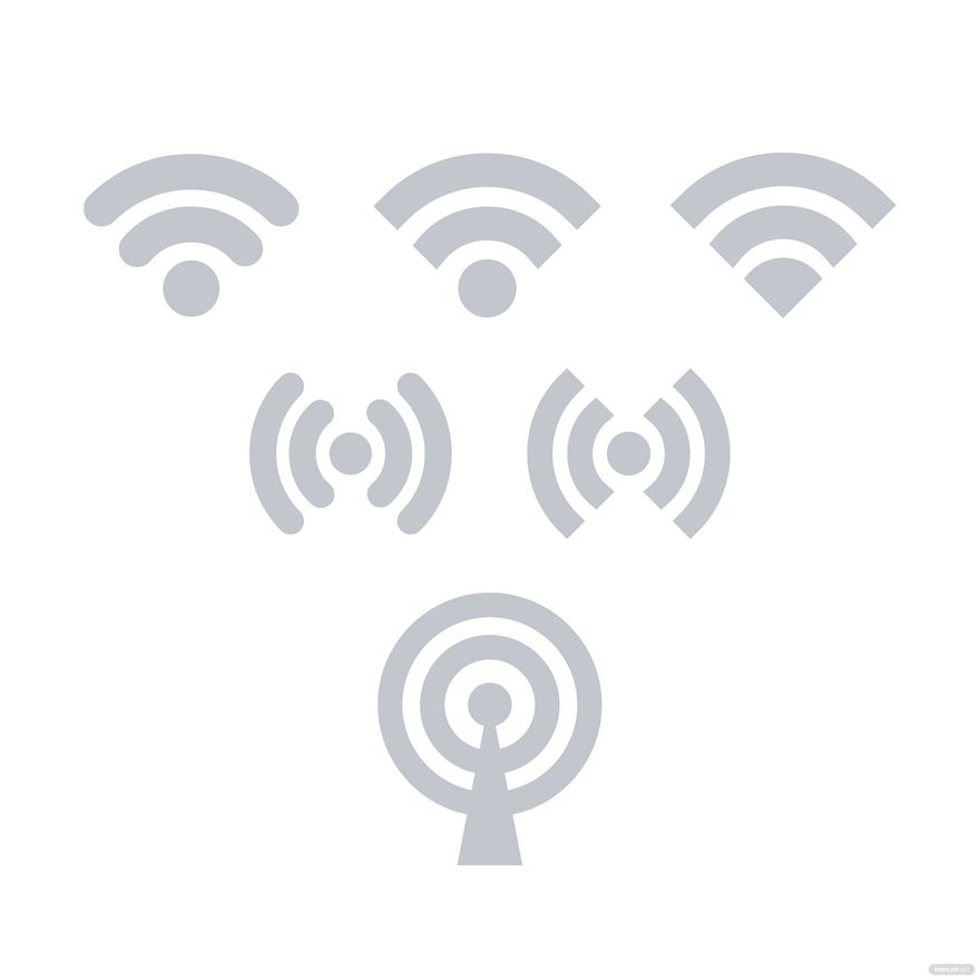 Free Simple WiFi Vector - EPS, Illustrator, JPG, PNG, SVG | Template.net