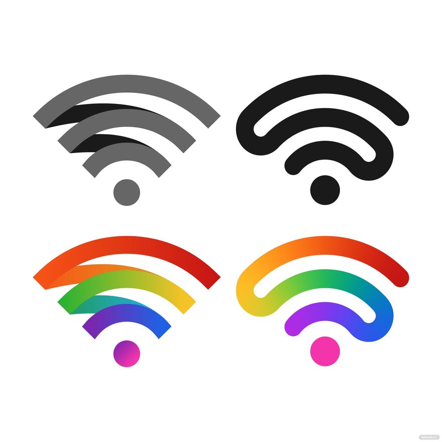 Free Creative WiFi Vector - EPS, Illustrator, JPG, PNG, SVG | Template.net