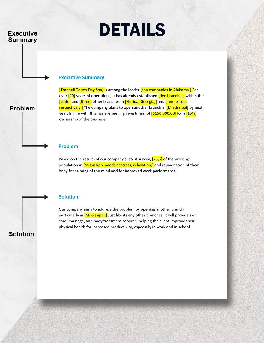 Investment Proposal Template - Word, Google Docs, PDF, Apple Pages ...