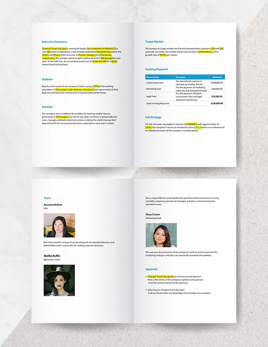 Investment Proposal Template - Download in Word, Google Docs, PDF ...