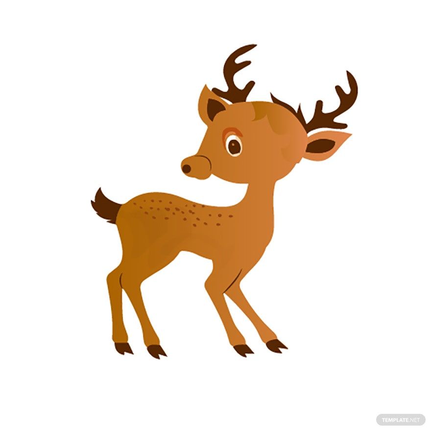Free Dancing Deer Vector - EPS, Illustrator, JPG, PNG, SVG | Template.net