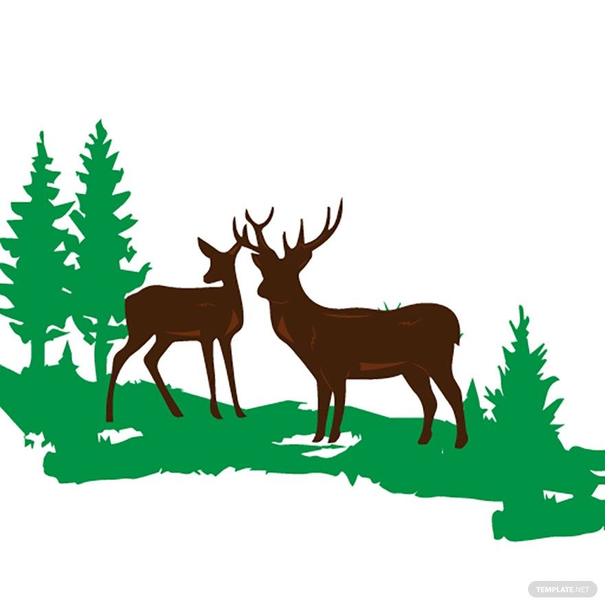 Free Vintage Deer Vector - EPS, Illustrator, JPG, PNG, SVG | Template.net