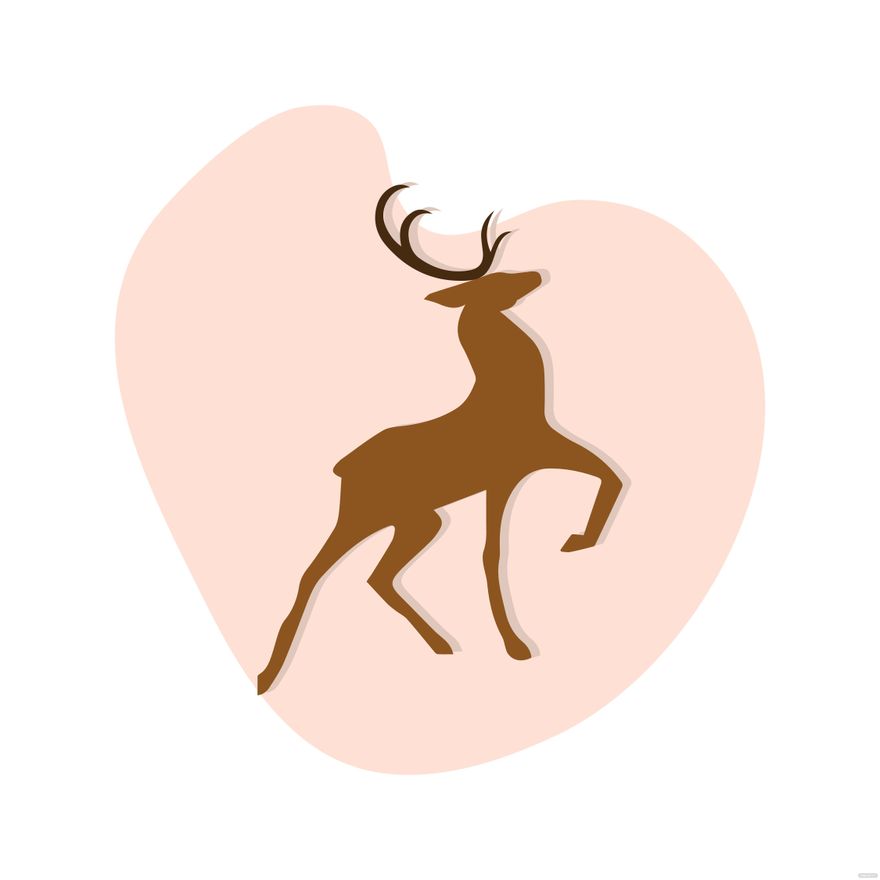Free Dancing Deer Vector - EPS, Illustrator, JPG, PNG, SVG | Template.net