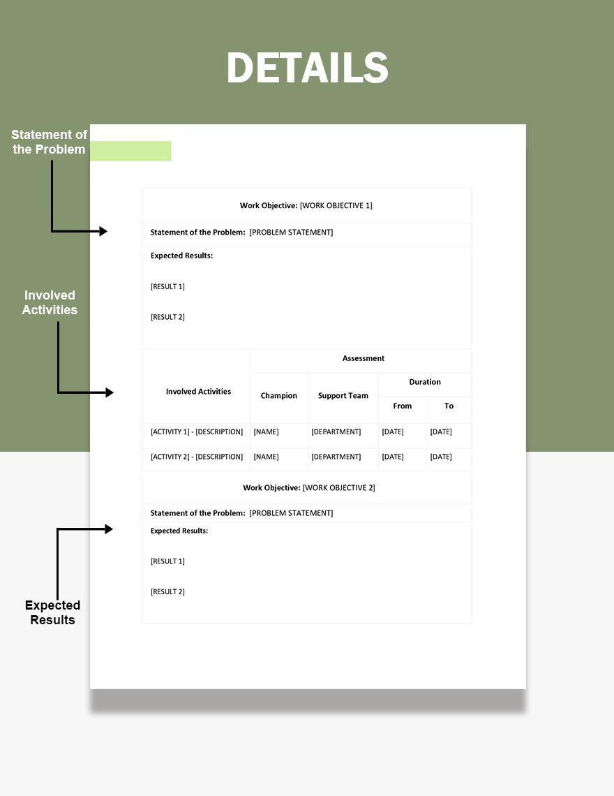 Work Plan Template - Google Docs, Word, Apple Pages | Template.net