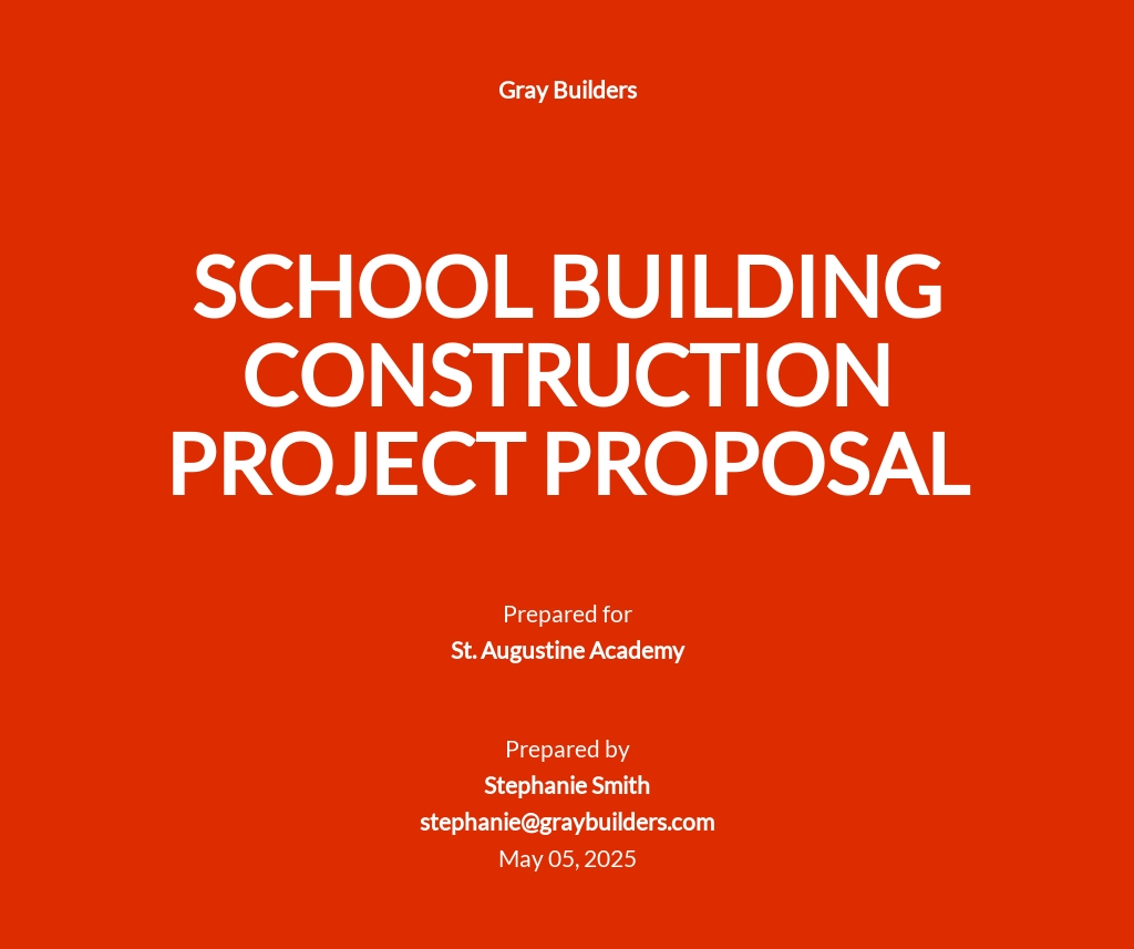 Graduation Project Proposal Template Free PDF Google Docs Word